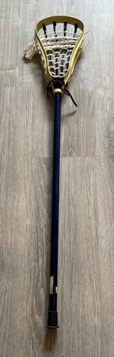 STX AL 6000 Pro Lacrosse Stick 42" AL6000+Pro- Blue Shaft Green Strung ...