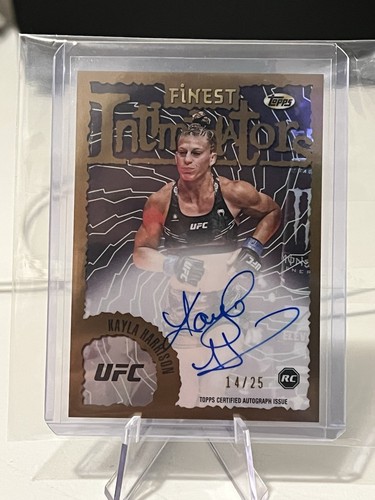 2024 Topps UFC Finest Intimidators Autograph Kayla Harrison /25🔥 | eBay