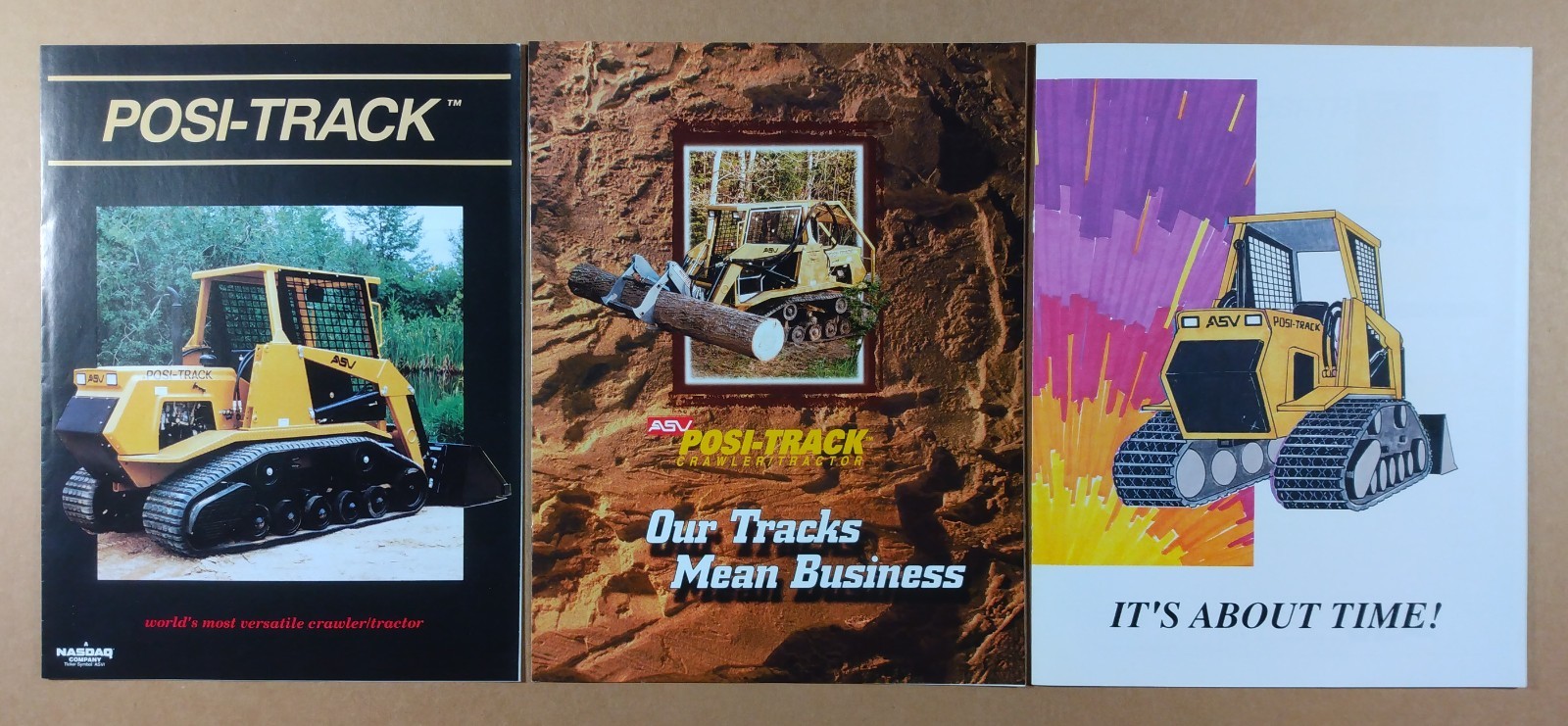 ASV Posi-Track MD70 Track Loader Brochures Spec Sheets Price List | eBay