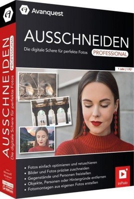 Ausschneiden Professional (Code in a Box) | Avanquest | Deutsch | 2023 | eBay