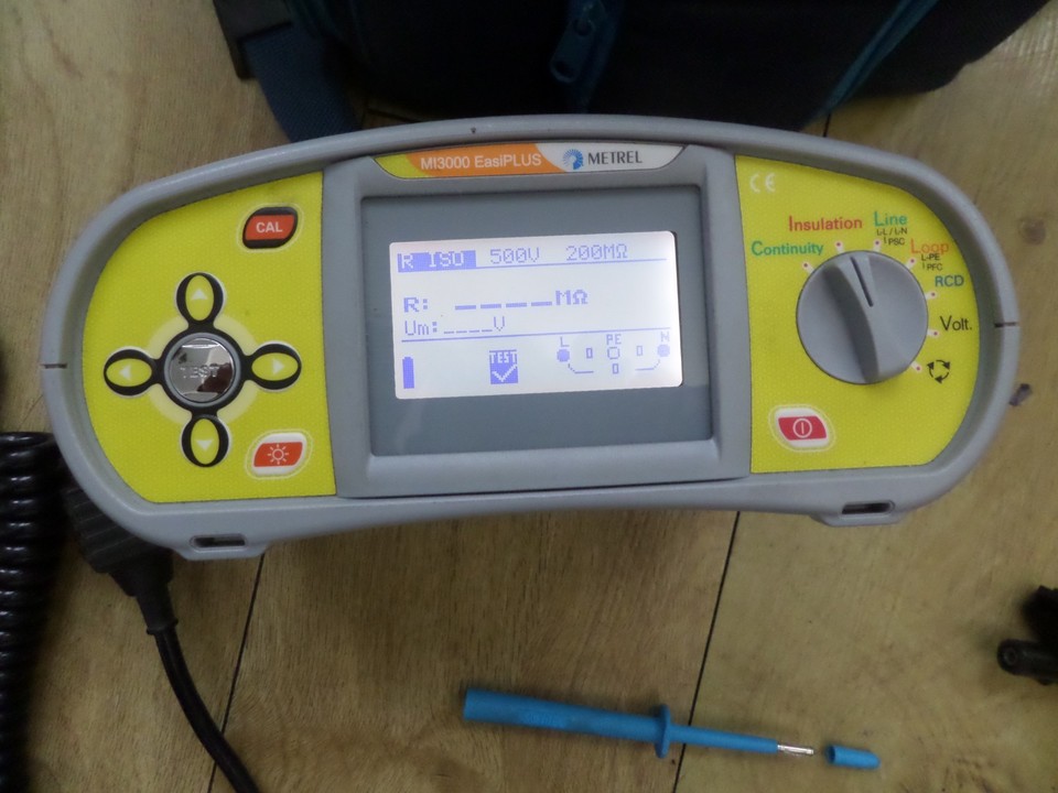 METREL MI3000 EASIPLUS Electrical Multifunction Tester Kit Good ...