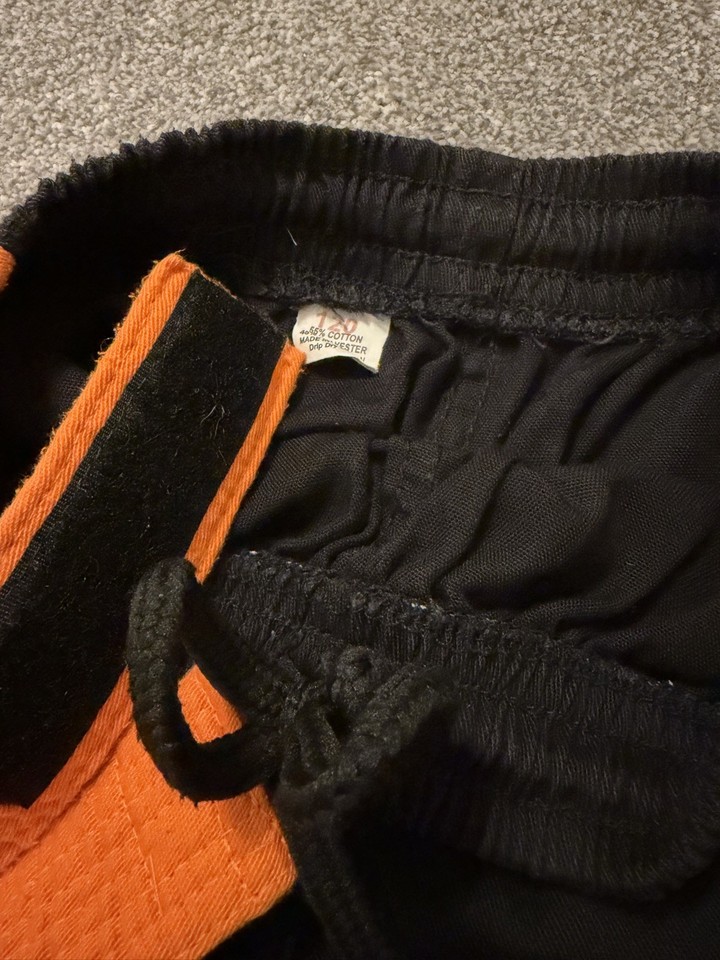 Taekwondo Uniform- Little Tiger Cubs - Size 120 UKTC, Top, Trousers ...