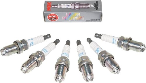 6pcs GENUINE NGK LASER PLATINUM SPARK PLUGS 3199/BKR6EQUP BMW AUDI MINI ...