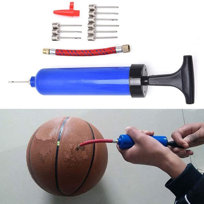 Football Inflator Needle Pump Ball Soccer Portable Air Ball Pump Valve ...