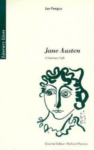 Jane Austen : A Literary Life by Jan Fergus (1994, Trade Paperback) for ...