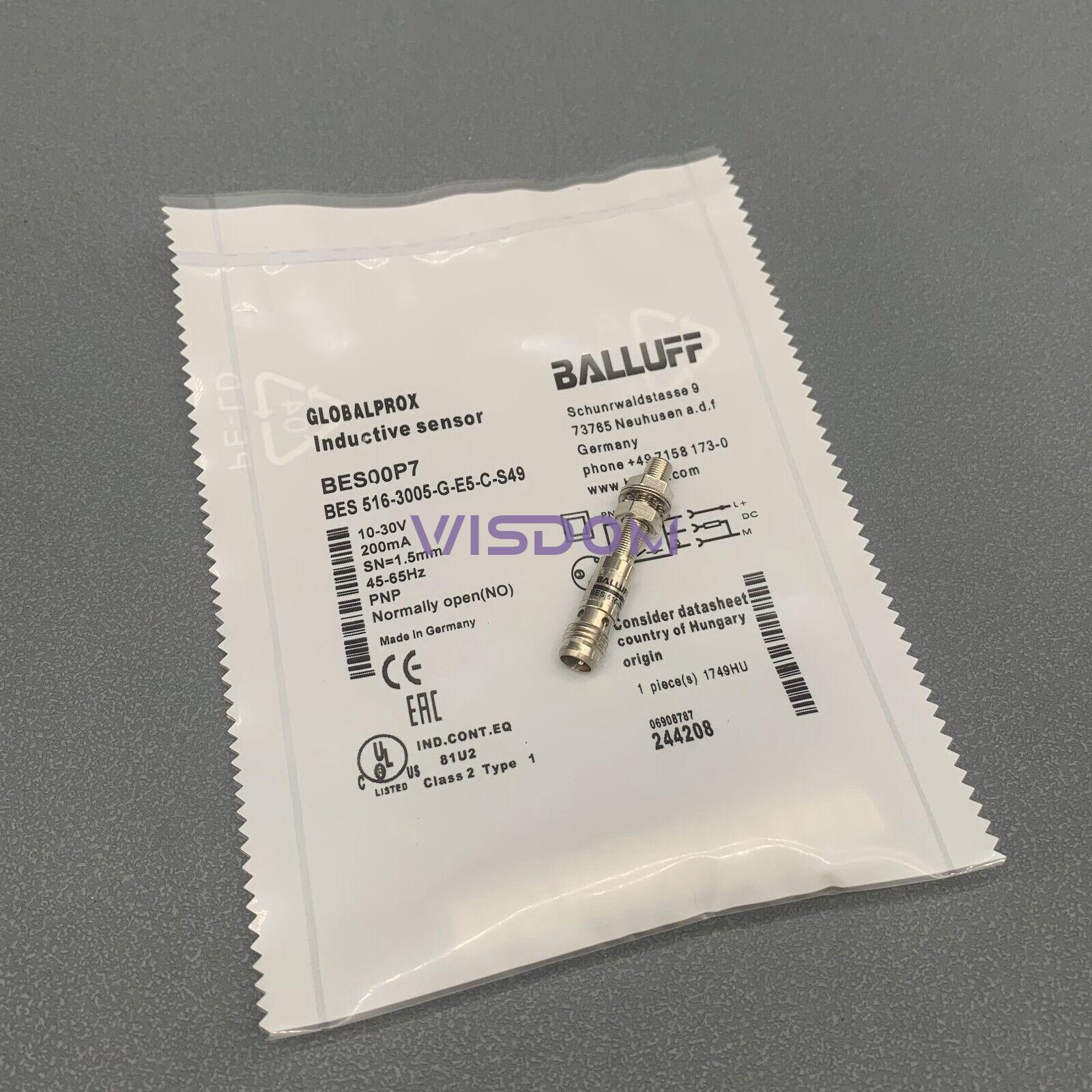 New BALLUFF BES 516-3005-G-E5-C-S49 516-3005-G-E5-C-S49 Inductive ...
