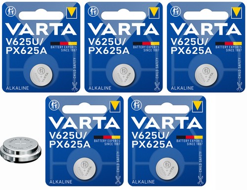 5 VARTA V625U PX625A LR9 KX625 CA16 PX625 MR9 Button Cell Tablet ...