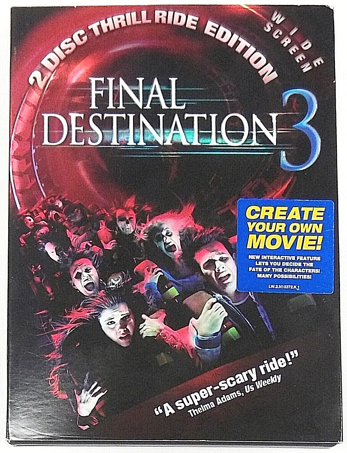Final Destination 3 - Two Disc Thrill Ride Edition ( DVD - 2006 - Rated ...