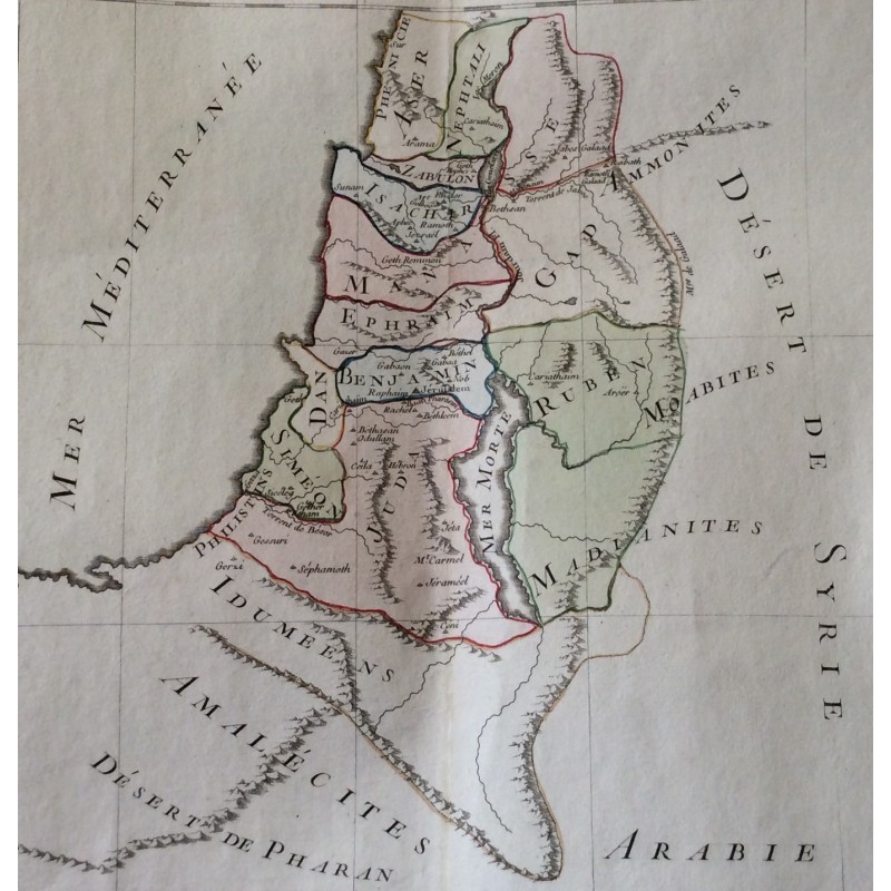 Israel Map From The Year 2908 To The Year 2936 YISRA'EL, ISRA'IL | eBay