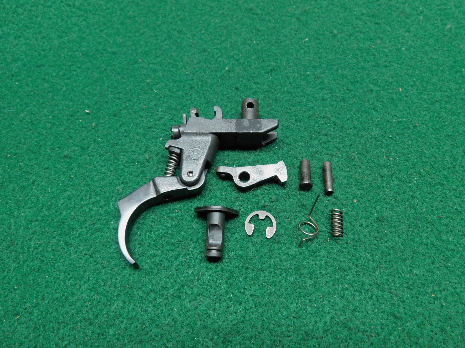 Ruger M77 Tang Safety Trigger Assembly Parts Set Blued Original #2 | eBay