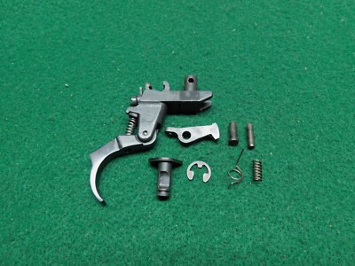 Ruger M77 Tang Safety Trigger Assembly Parts Set Blued Original #2 | eBay