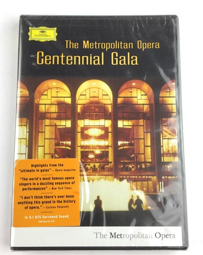 The Metropolitan Opera Centennial Gala DVD Live From The Met 1983 Rare ...