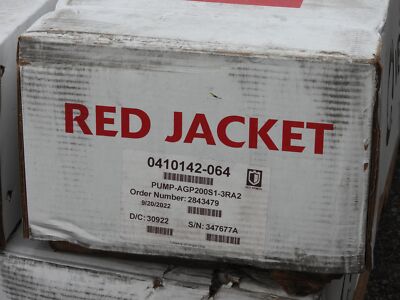 Submersible & Sump - Red Jacket Pump