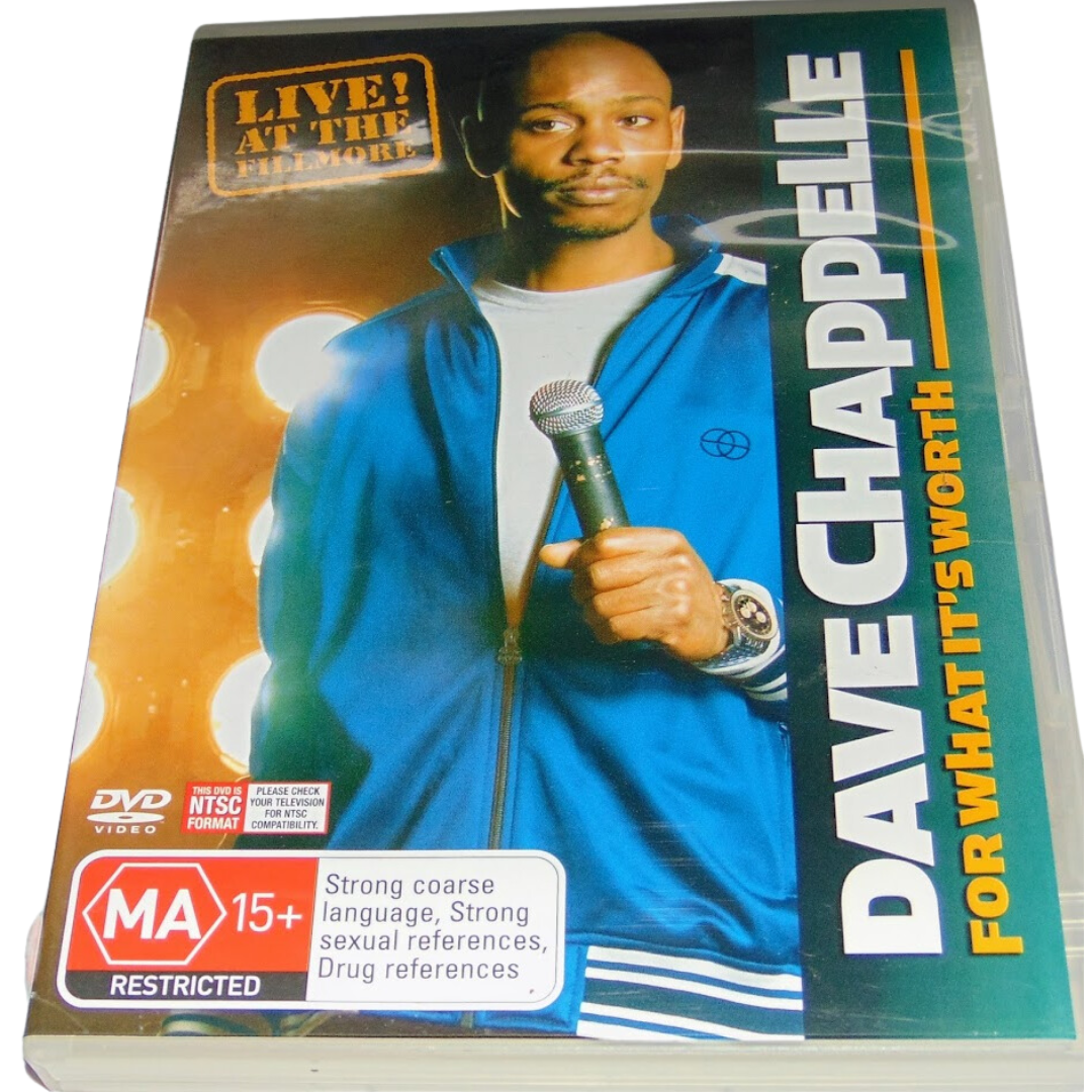 Dave Chappelle-For What It's Worth (DVD, 2004)EH 9317731025778 | eBay