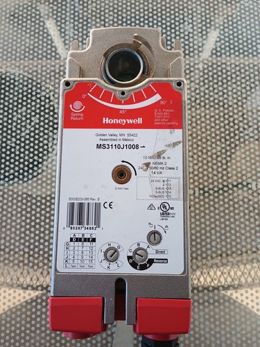 Honeywell MS3110J1008 Spring Return Direct Coupled Damper Actuator 88 ...