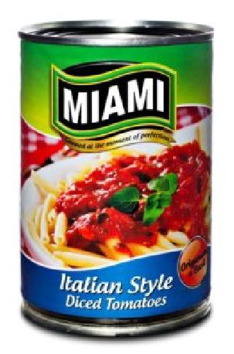 Miami - Tomato Base - Italian Style Peeled Diced Tomato - 410g | eBay