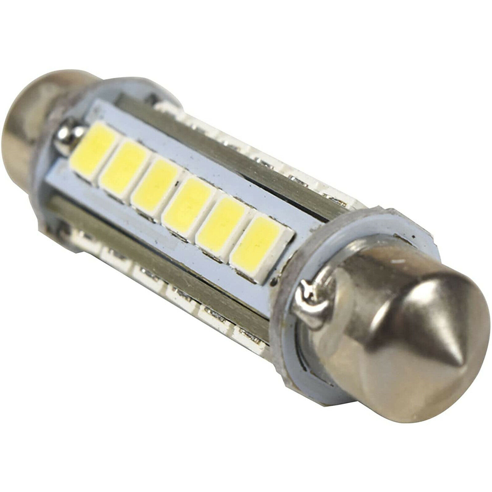 HQRP 41mm White 24-SMD Feston Light Bulb LED for 2122 2142 6413 6429 ...