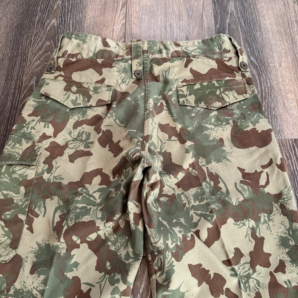 Vintage South African Police Uniform Camo SAP 1976 Rhodesian Bush War ...