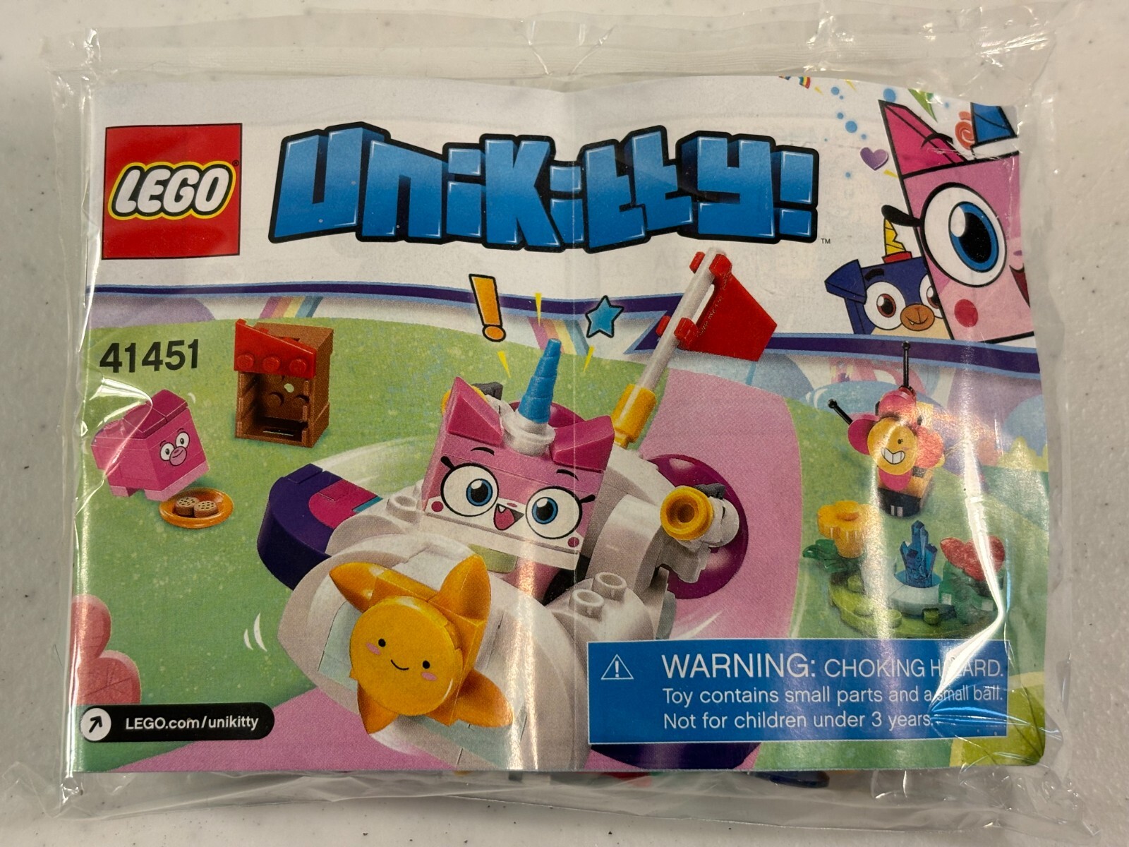 LEGO Unikitty! 41451 Unikitty Cloud Car Complete w/ Manual NO Box ...