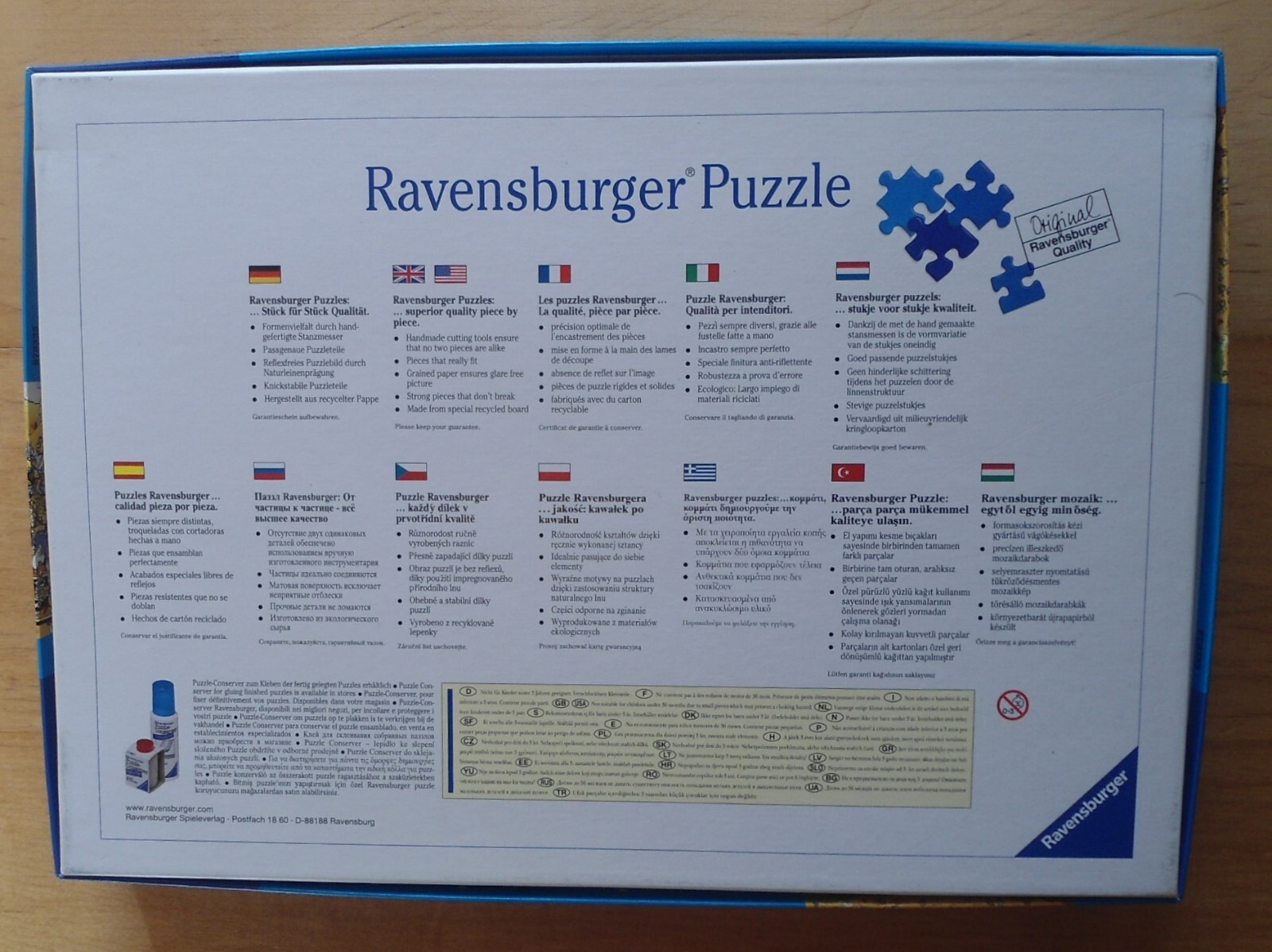 Ravensburger Puzzle, ASTERIX/Familienfoto, 1000 Teile, OVP, Nr. 154340 ...