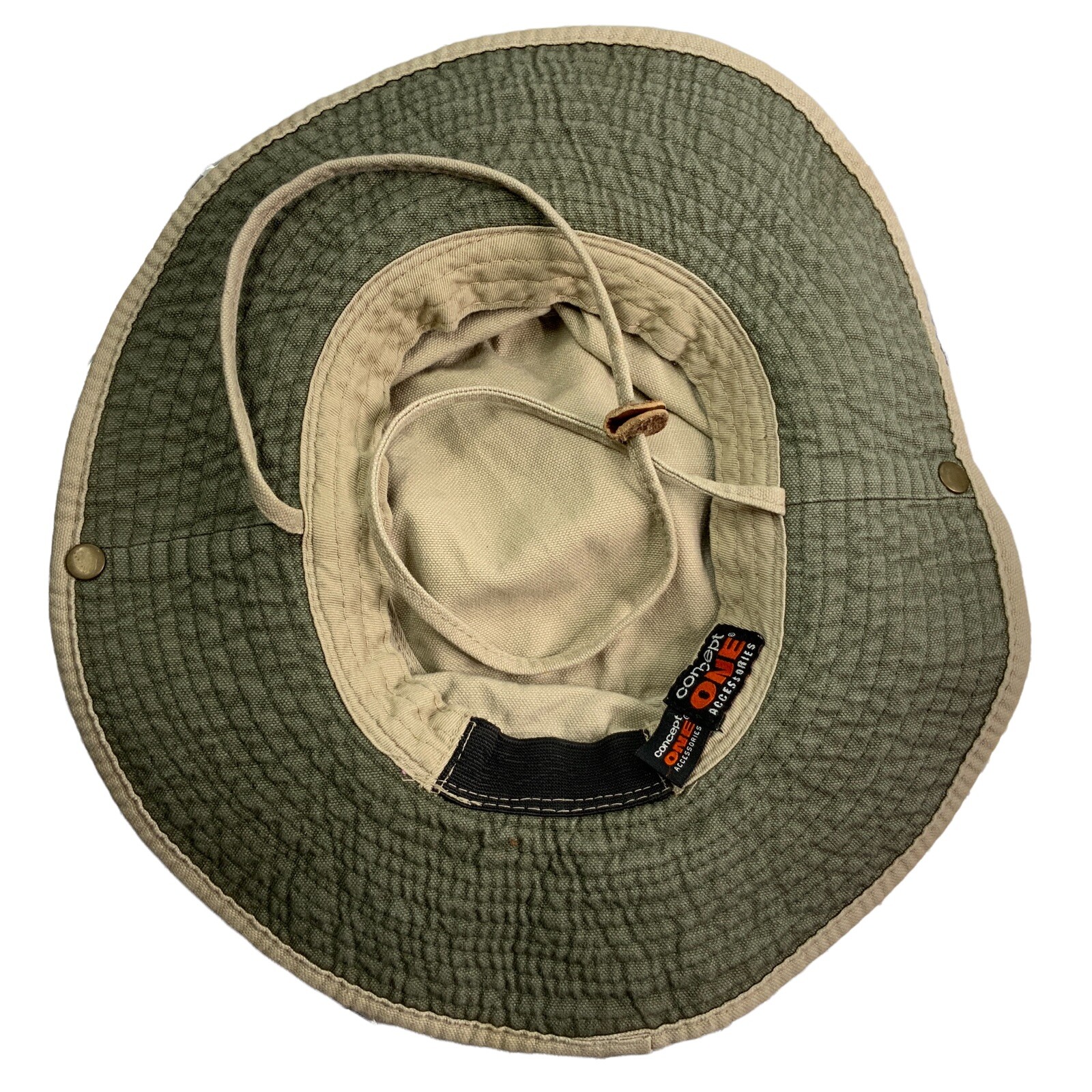 Concept One Safari Hat Chin Strap Kaki Size M / L - Gem