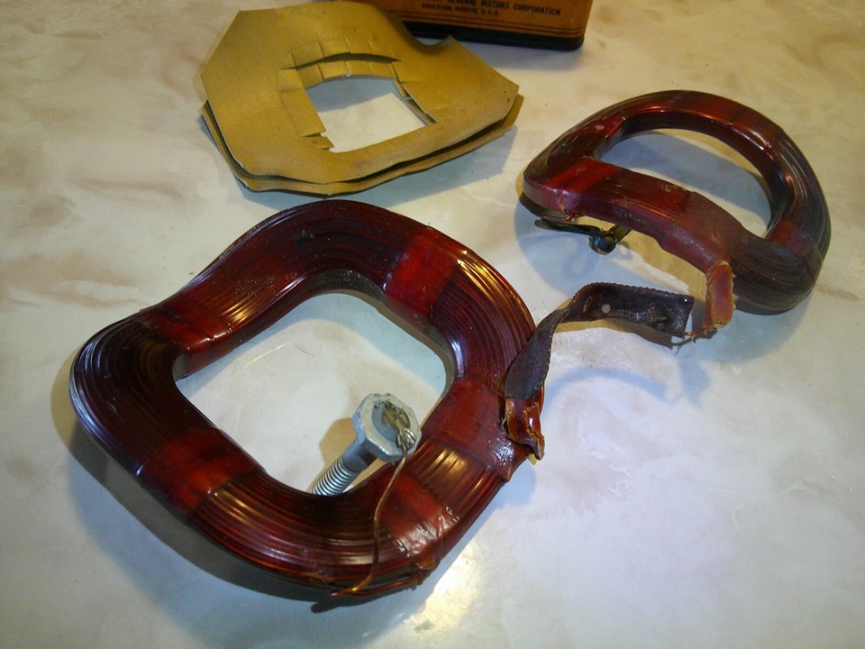 NOS Delco-Remy 1921356 Generator Field Coil Set (Rt & Lt) 1952 ...