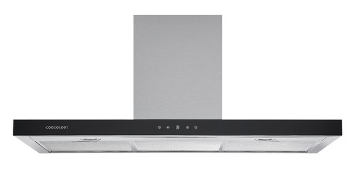 Cookology Chimney Cooker Hood 100cm T-Shape Extractor Fan - S/Stl ...