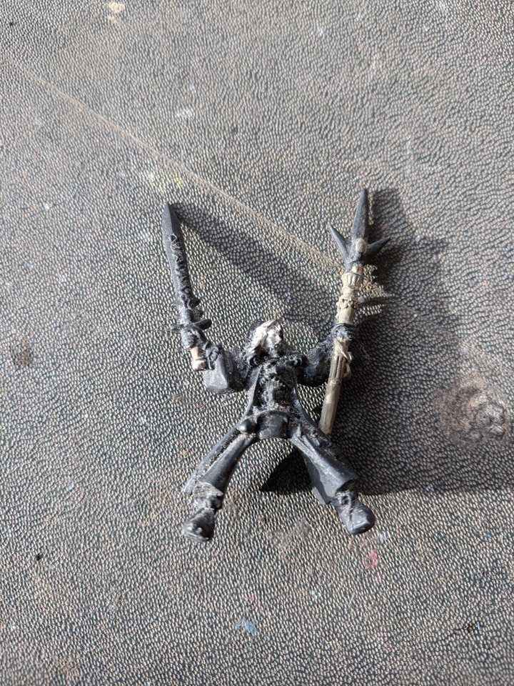 Warhammer 8th Edition Fantasy Metal Mounted High Elf Wizard Very Rare ...