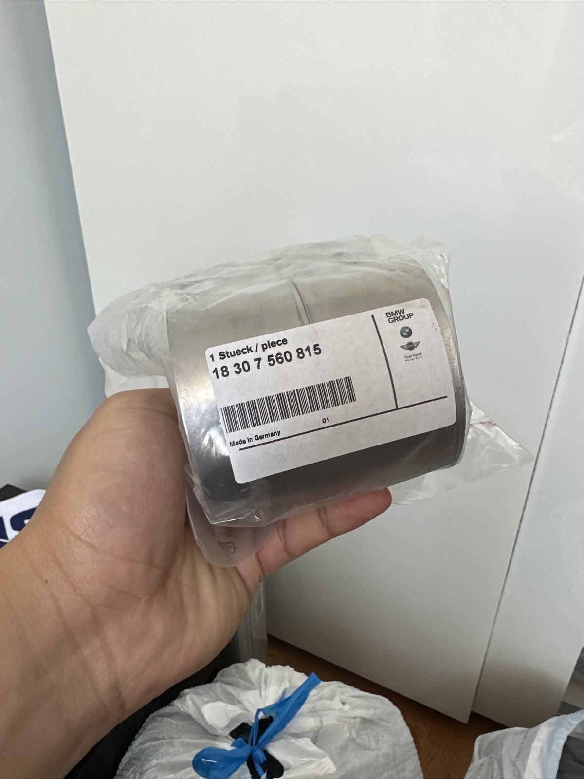 BMW 3 F30 Center Exhaust Muffler Clamp 18307560815 7560815 for sale ...