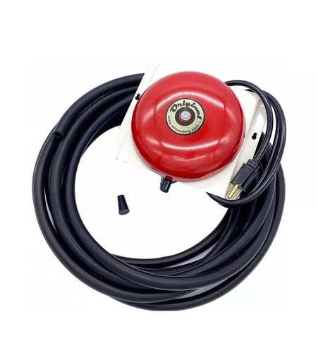Milton Bells Original Red Driveway Bell Kit w/ 50' Signal Hose #8217 ...