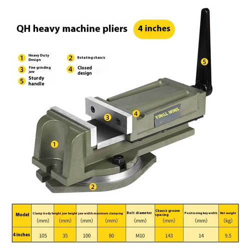 Precision Heavy-duty Milling Machine Vise / Vise Angle-fixed Fixture | eBay