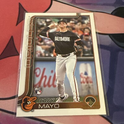 2025 Topps Series 1 - Rookie #20 Coby Mayo (RC) Baltimore Orioles | eBay