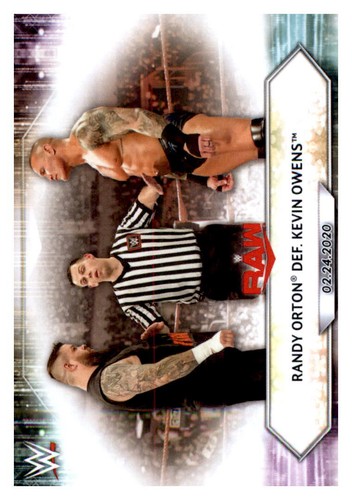 2021 Topps WWE #23 Randy Orton def. Kevin Owens Card | eBay