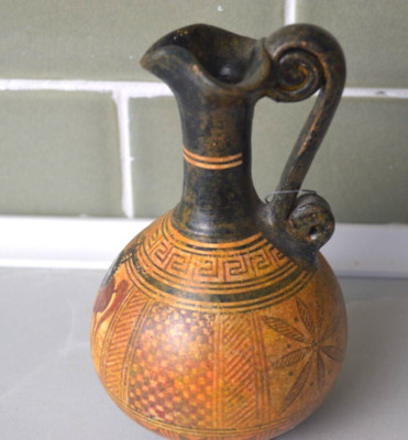 Museum Reproduction Greek Pottery 750BC Geometric Vase Amphora by C ...