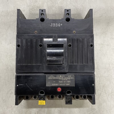 GE TJD432300 Circuit Breaker 300 Amp, 22kA@240V AIC Rating, TJD type ...