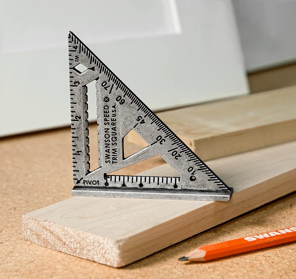 Swanson S0145 4.5in Quick Speed Roofing Rafter Carpentry Aluminium Trim ...