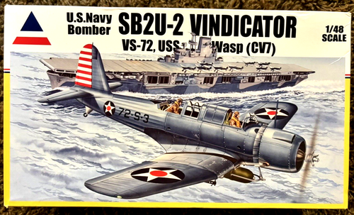 Accurate Miniatures Navy SB2U-2 Vindicator VS-72 USS Wasp (CV7) Model ...