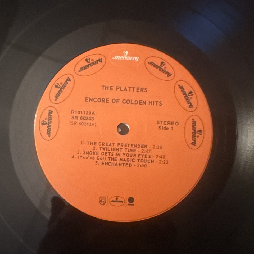 The Platters Encore Of Golden Hits Vinyl LP Record SR-60243 | eBay