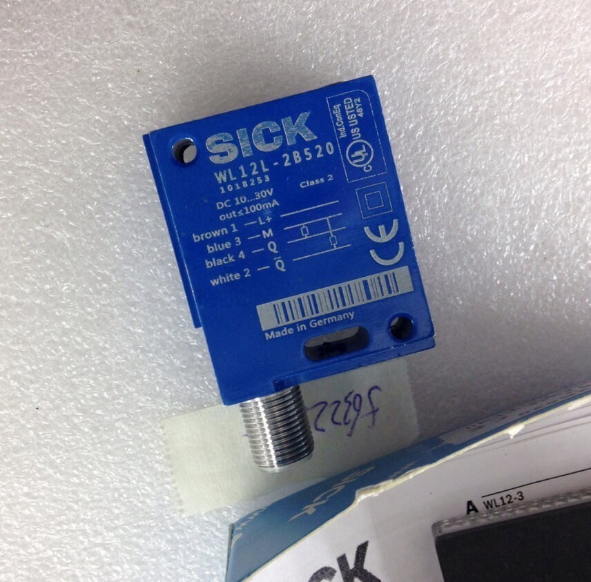 One SICK WL12L-2B520 1018253 Photoelectric switch sensor New WL12L2B520 ...
