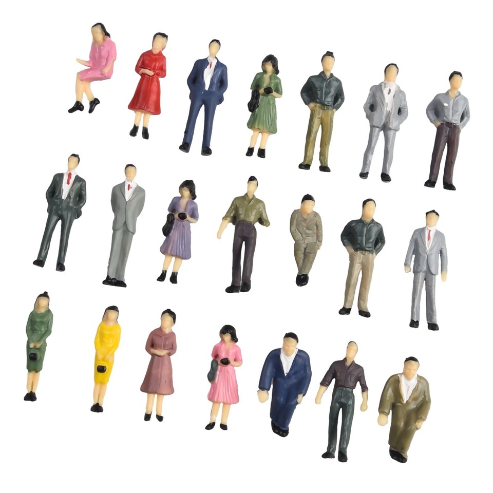 Useful Model People Figures Crafts Display House Landscape Passenegers ...