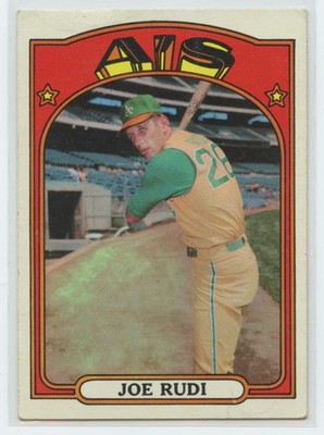 1972 Topps Joe Rudi Oakland Athletics #209 | eBay