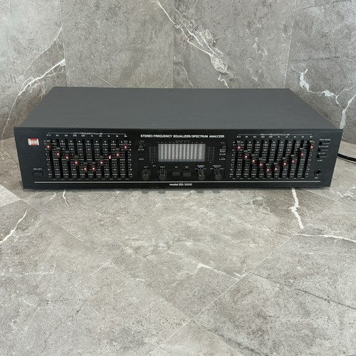 BSR Products Model EQ-3000 Stereo Frequency Equalizer / Spectrum ...