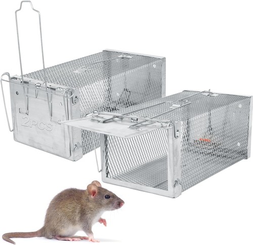 1 Pcs Rat Trap Mouse Catcher Humane Cage Live Animal Rodent Mice Indoor ...