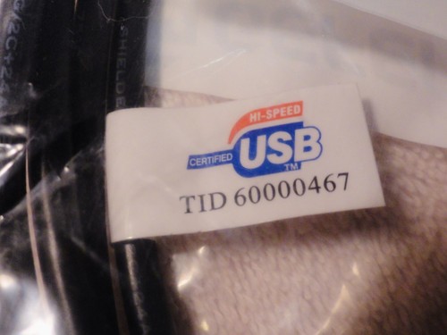 GEFEN 6ft USB High Speed Printer Cable # TID 60000467 USB-A to USB-B ...