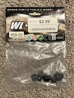 WL Racing L959 2WD Buggy Differential Gear 959-22 | eBay