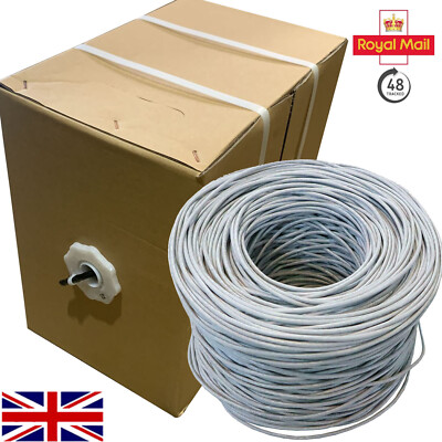 50-305M RJ45 Cat5e-Cat6 Ethernet Network IN/OUTDOOR FTP UTP Roll Cable ...