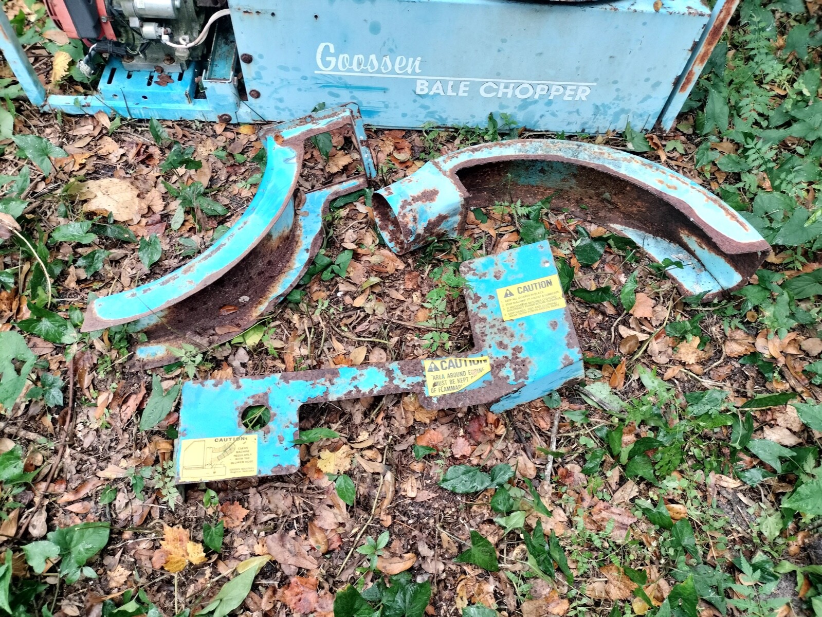 Goossen Bale Hay Chopper - Honda 11 hp Engine - Model BCG-2 | eBay