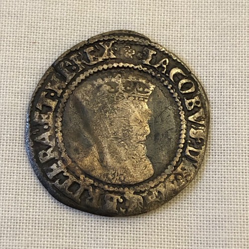 King James 1st silver hammered sixpence Irish I coin | eBay