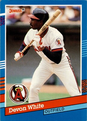 1991 Donruss Baseball Card #150 Devon White | eBay