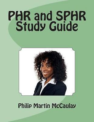 Phr and Sphr Study Guide by Philip Martin McCaulay (Paperback ...